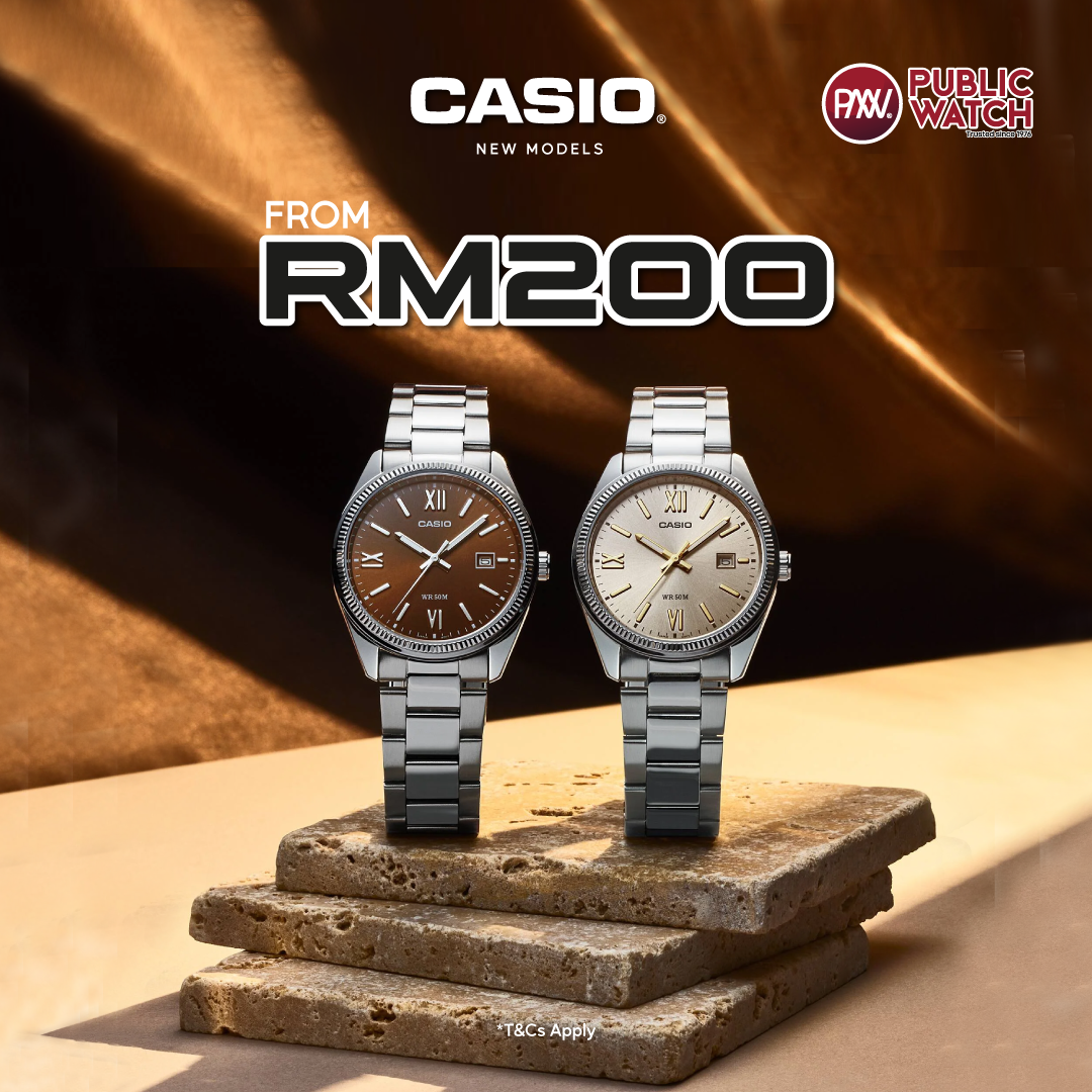 Casio New Arrival From RM200 – PublicWatch.com