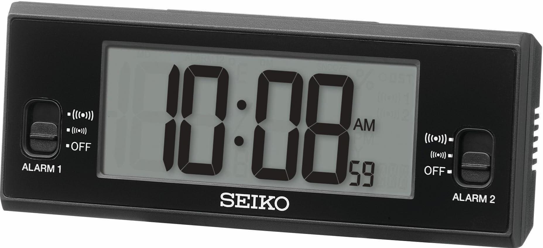 Seiko QHL093K Desk & Table Digital Alarm Clock – PublicWatch.com