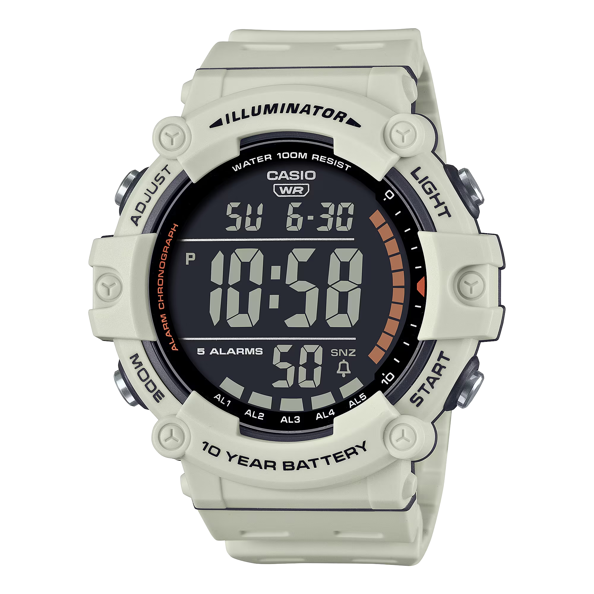 Casio AE-1500WH-8B2VDF Digital Sports Men