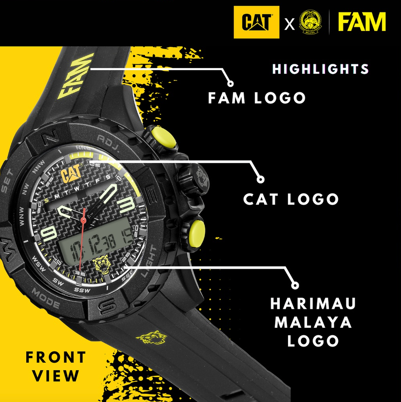 Caterpillar MG-145-FAM CAT x FAM Harimau Malaya Collaboration Limited ...