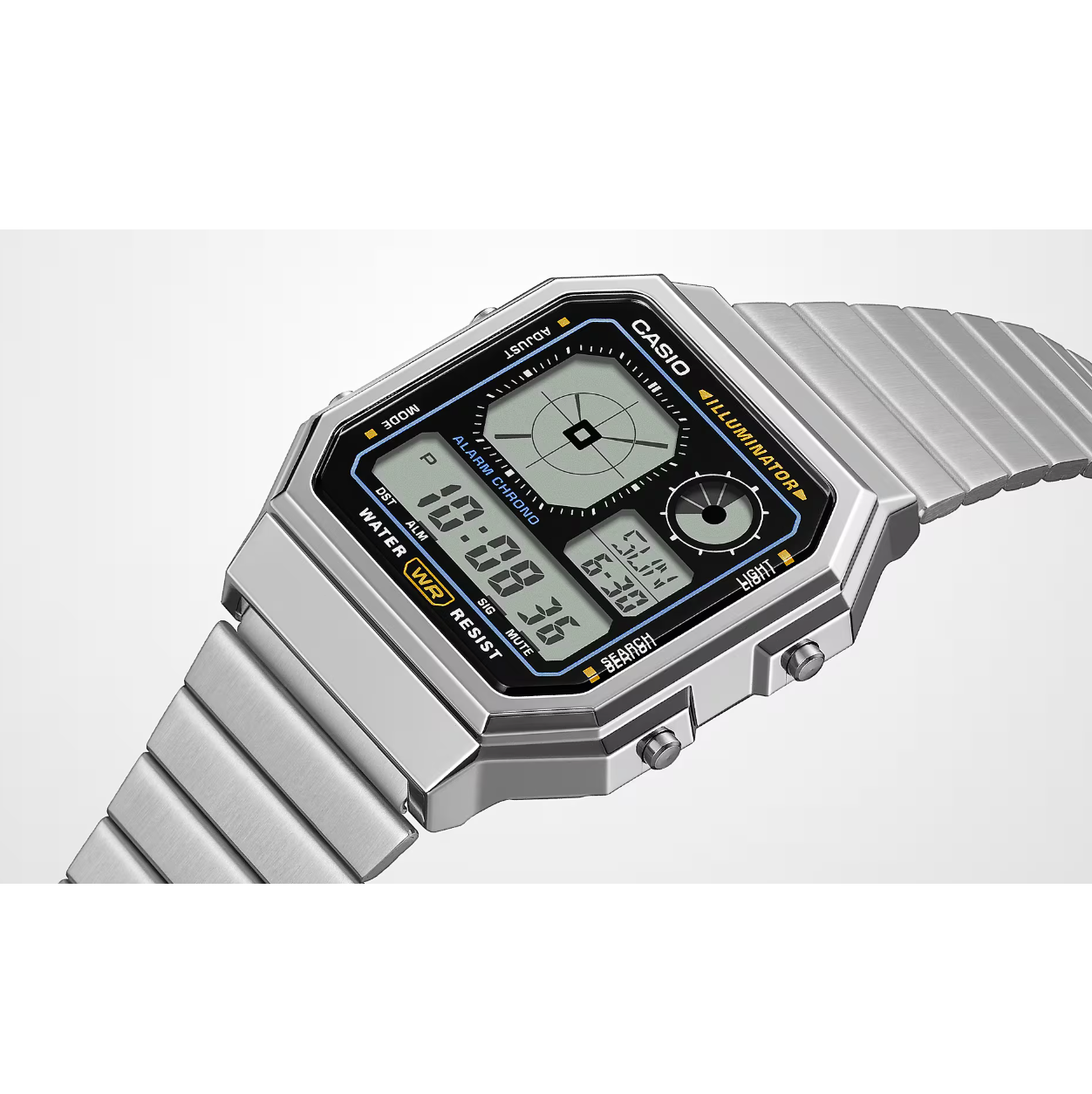 Casio A130WE-1ADF Digital Vintage – PublicWatch.com