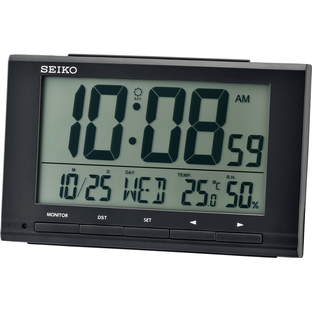 Seiko QHL090K Desk & Table Digital Alarm Clock – PublicWatch.com