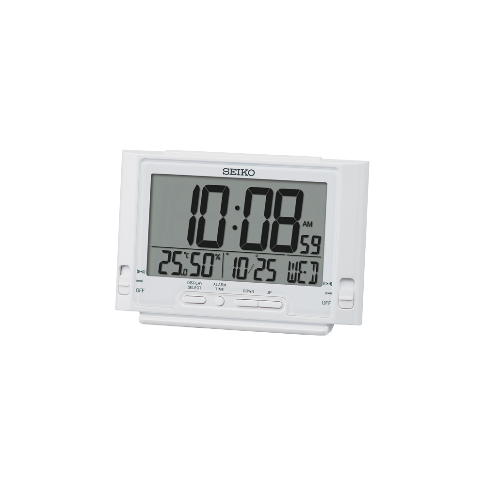 Seiko QHL095W Desk & Table Digital Alarm Clock – PublicWatch.com