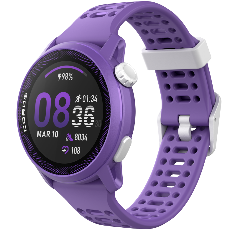 Coros Pace 3 W331-VIOLET Silicone Premium GPS Sport Watch – PublicWatch.com